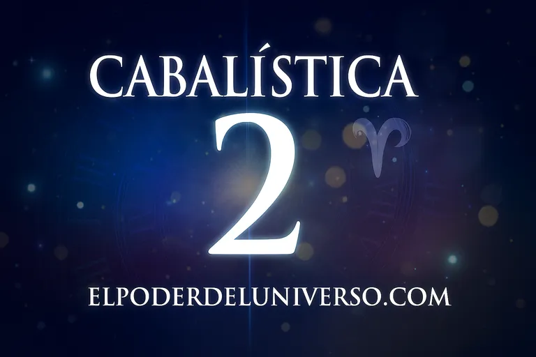 Número 2 en numerología cabalística: significado, intuición y propósito